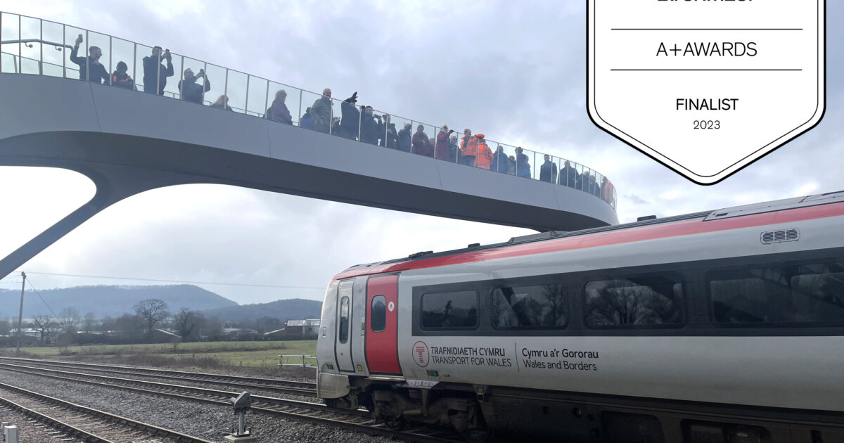 Network Rail Flow Bridge Finalist In Architizer A Awards News Knight Architects