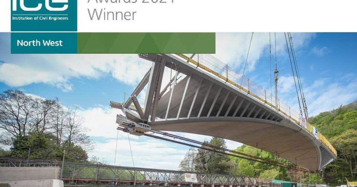 New Pooley Bridge unanimous winner at ICE Awards - News - Knight Architects