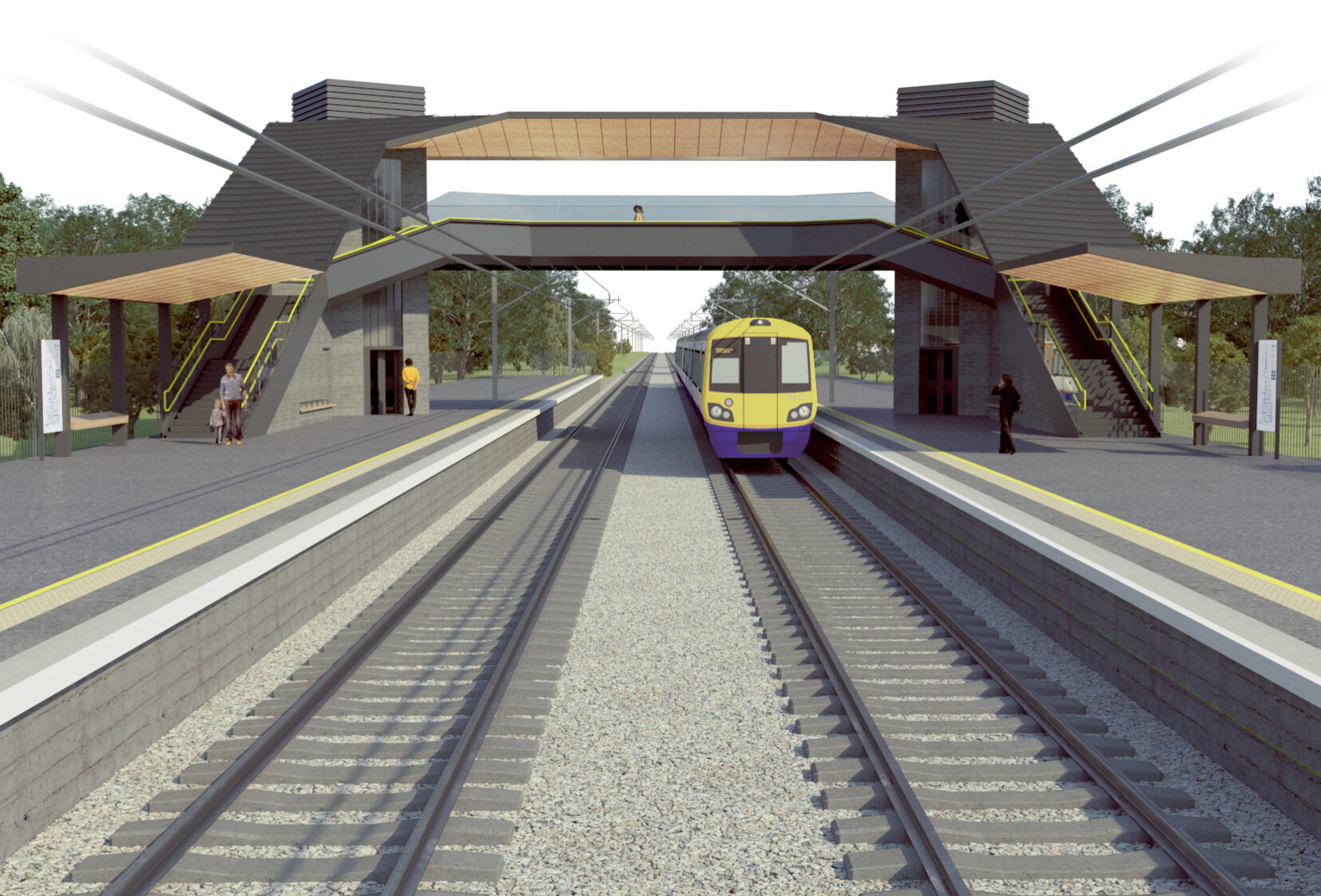 River Thames Footbridge - Projects - Knight Architects